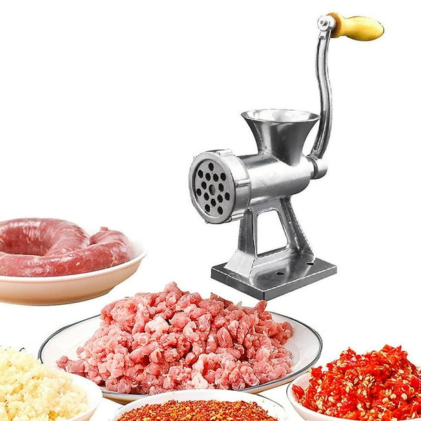 Hand Operated Kitchen Manual Meat Grinder Beef Noodle Mincer Maker Meat ...