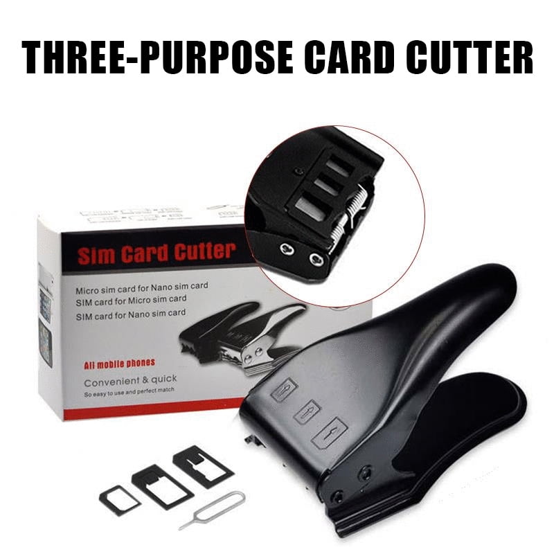 Buy 3 In 1 Micro/Standard to Nano SIM Card Cutter Tool for Apple iPhone ...