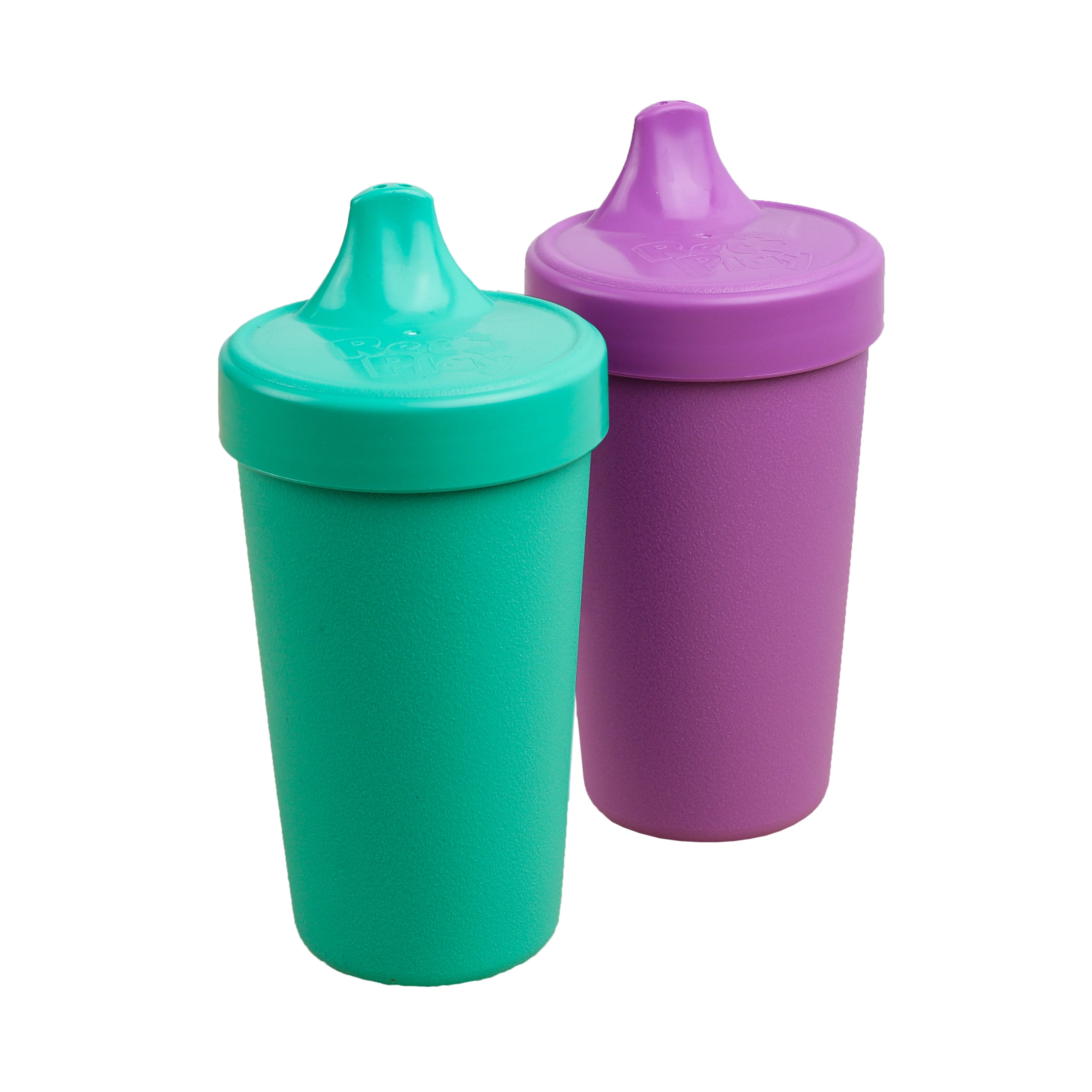 RE PLAY 2pk No Spill Sippy Cups Made In USA Made From Recycled Milk