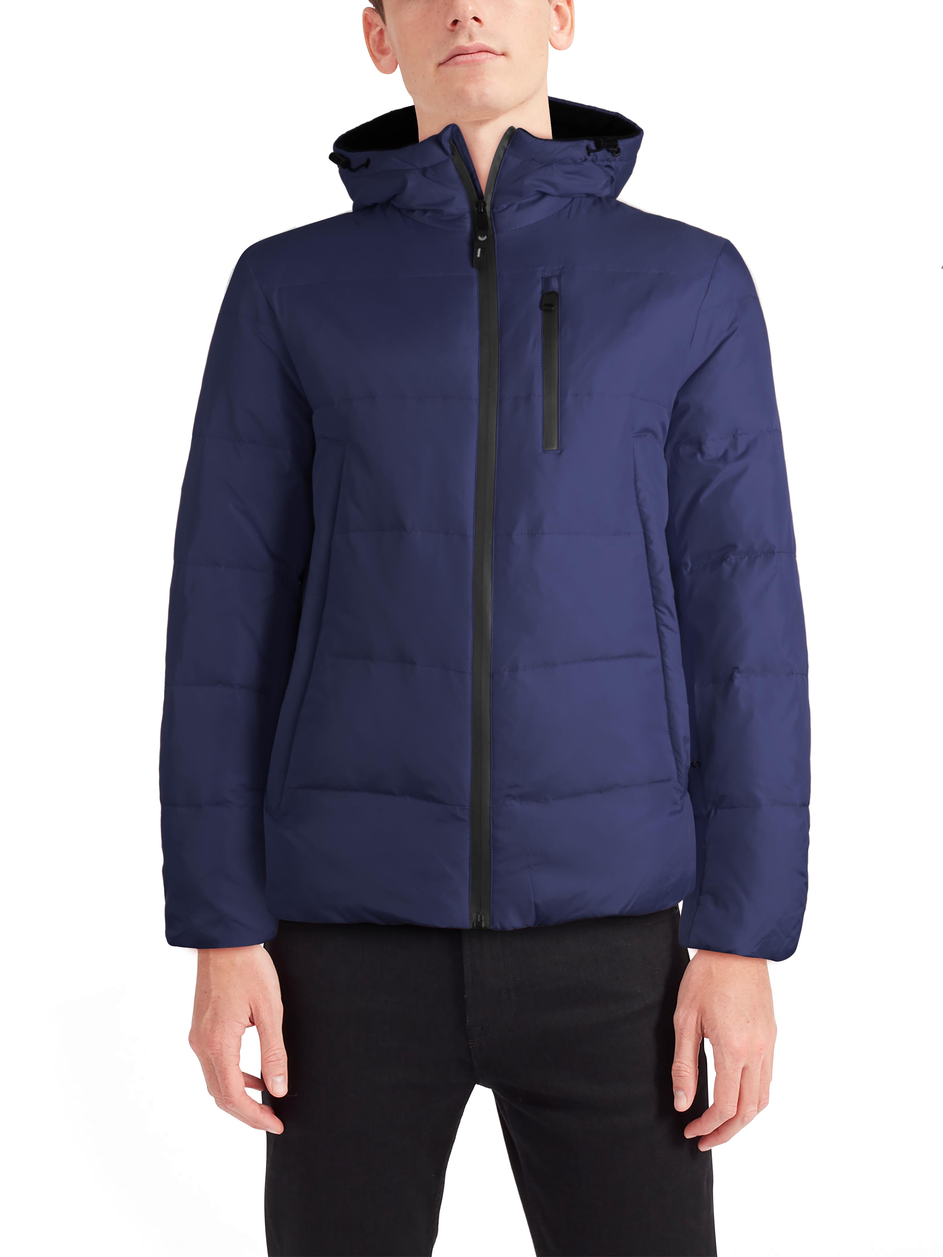 Men's Heavyweight Jacket With Detachable Hood - Walmart.com