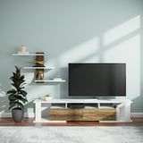 Ada Home Decor 4 Tier TV Stand - Fits TVs up to 70 - Walmart.com