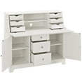 Crosley Furniture Home Office Sullivan Secretary Desk with Computer ...