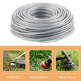 RENACLIPY Heavy Duty Steel Wire Mowing Line Trimmer Replacement for ...
