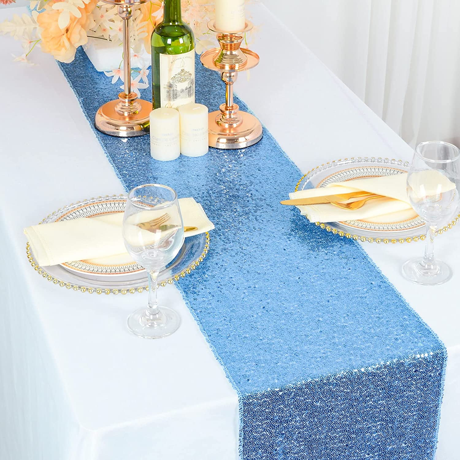 Decorations Weddings Serving & Dining 12\u201d X 108\u201d Sparkly ...