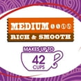 Great Value Mocha Medium Roast Ground Coffee 12 oz Bag for up to 42 ...
