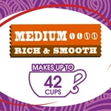Great Value Mocha Medium Roast Ground Coffee 12 oz Bag for up to 42 ...