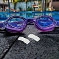 5Pcs Transparent Goggle Belt Clips for Swim Goggles Secure Fit Durable ...