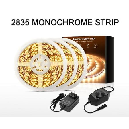 HEIBIN 8m Bright Strip Bright Strip 1200led Hot White White Light Strip ...