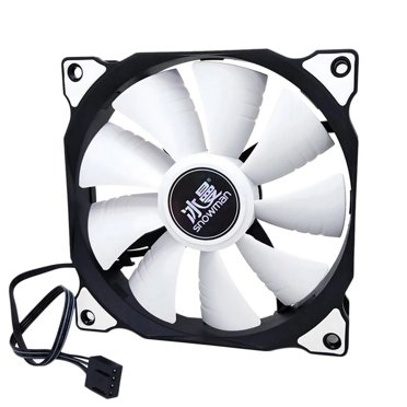 Vetroo 120mm Blue 15-LEDs Cooling Fan for Computer PC Cases, CPU ...