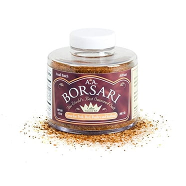 Borsari Gourmet Salt Seasoning, All Natural Gluten Free Seasoned Salt ...