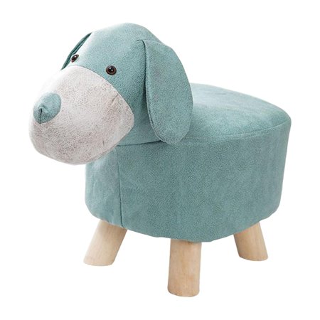 Animal Footstool Footrest Ottoman Cute Cartoon Portable Wood Shoes ...
