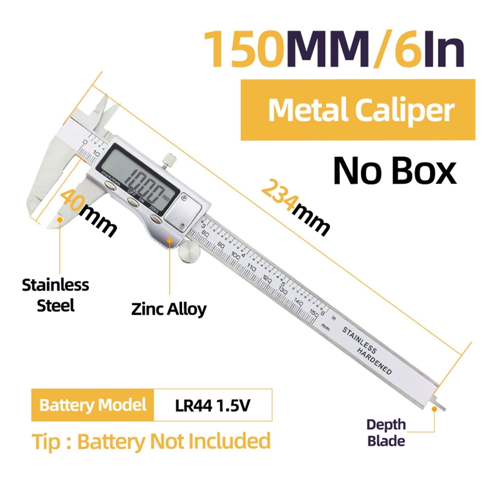 Vernier Caliper With Meter Dial Calipers Metal gauge Micrometer Ruler ...