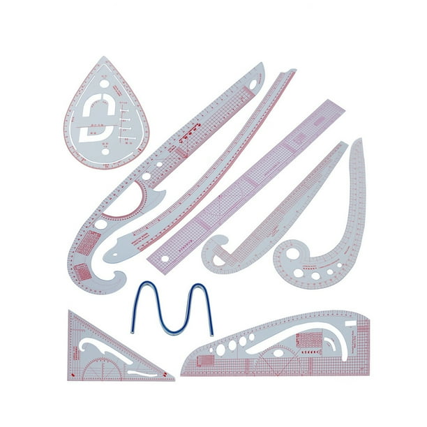 Inteprter Juego de reglas de costura varios estilos acrílico práctico ...