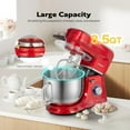 SPECSTAR 6 in 1 Electric Stand Mixer, 8.5 Qt Stainless Steel Bowl, 660W ...