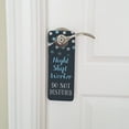 Night Shift Worker Do Not Disturb Plastic Door Knob Hanger Sign ...