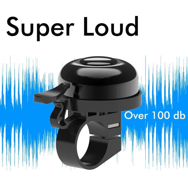 NOGIS 2 pack Bike Bell, Upgraded Bicycle Bell, Bike Ringer Bell for ...