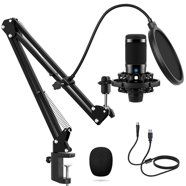 Arozzi Colonna Studio Quality Streaming Mic w/ Adjustable Patterns ...
