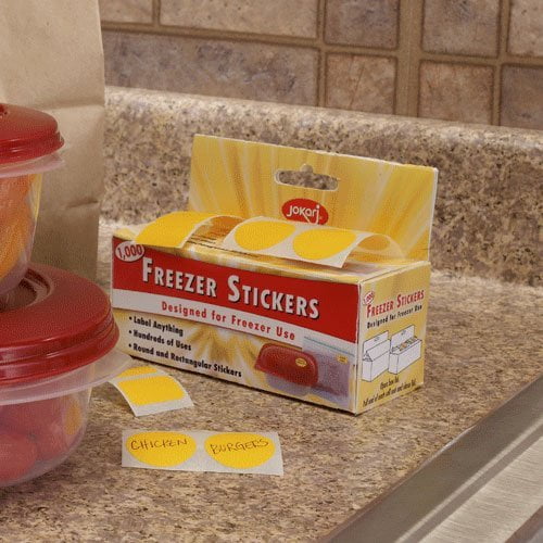 Round Freezer Stickers by Jokari - Walmart.com