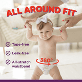 Parent's Choice Explorer 360 Active Fit Diaper Pants Size 5, Leak ...