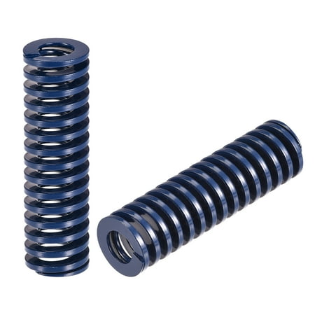 Uxcell Die Spring 2 Pack 20mm OD 65mm Long Spiral Stamping Light Load ...