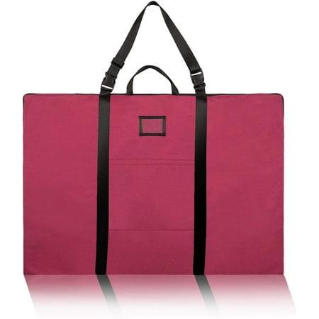 Large Size Art Portfolio Bag with Nylon Shoulder, 24 x 36 inches Light ...