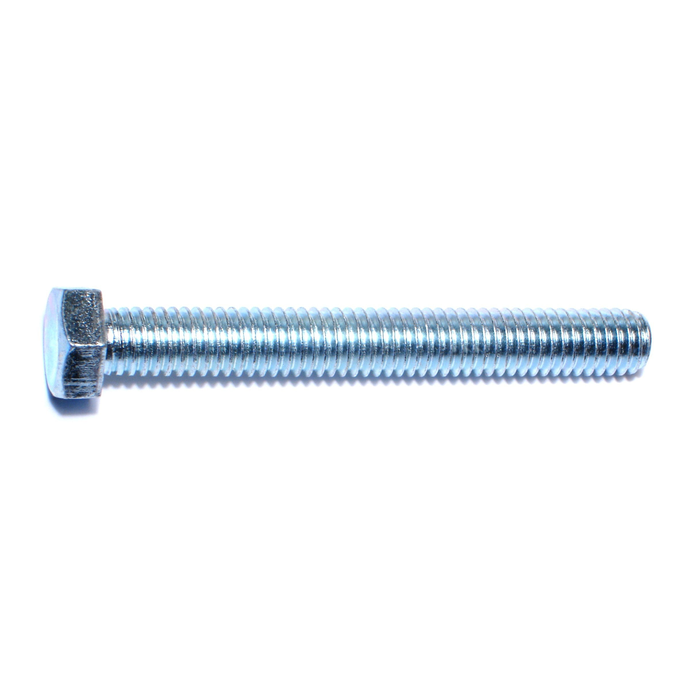 3/8"-16 x 3" Zinc Plated Steel Coarse Full Thread Hex Head Tap Bolts TBHS-092 - Walmart.com