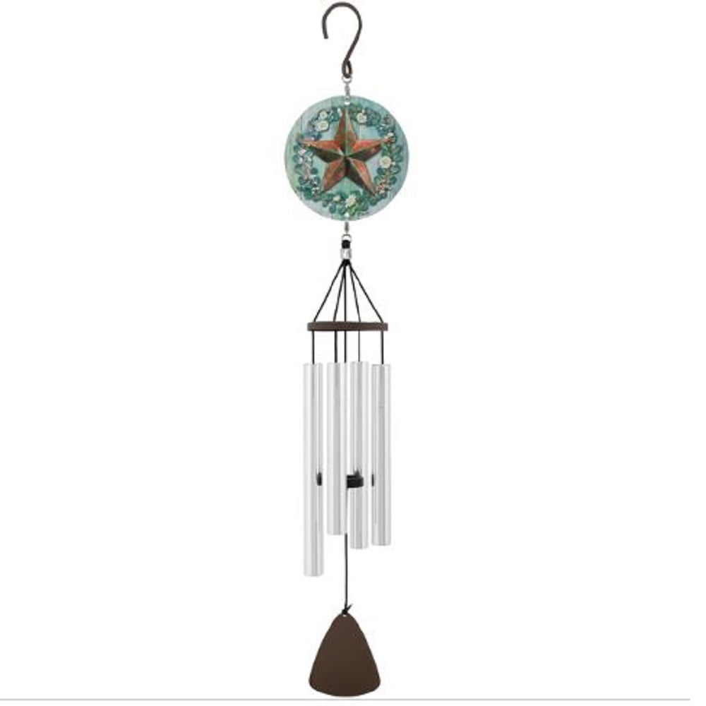 Abloom Barn Star Wind Chime Outdoor Garden Windchimes 27 Inches New ...