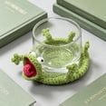 Animal Crochet Coasters – Funny Handmade Woven Cup Mats, Heat ...
