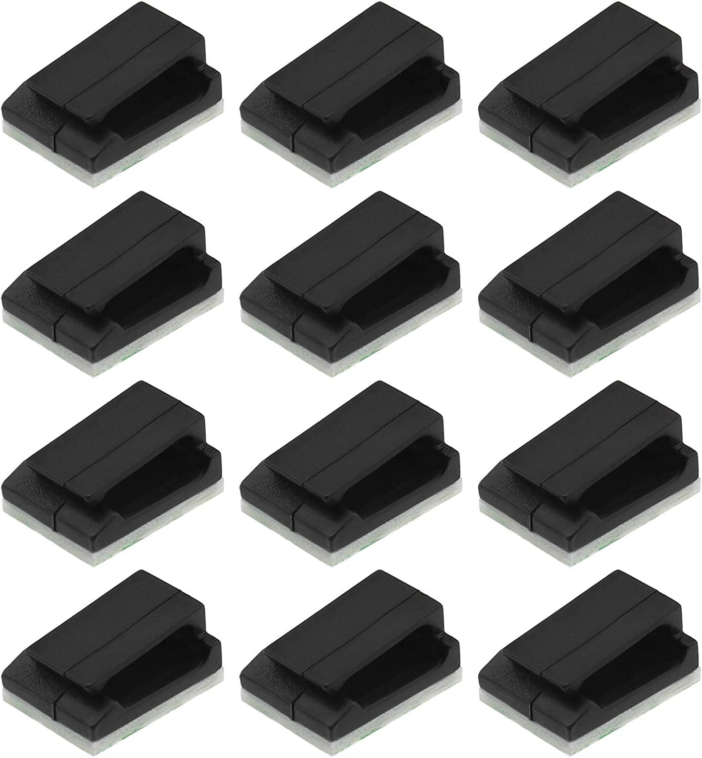 100PCS Self-Adhesive Cable Clips Electrical Wire Clips Cable Management ...