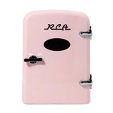 RCA Portable Mini Retro 6 Can Beverage Refrigerator, RMIS129, Blue ...