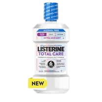Listerine Total Care 500ml Mouthwash & Total Care Kids Berry 500ml ...