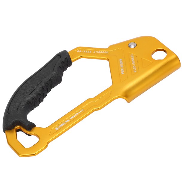Rock Climbing Rope Clamp, Universal Hand Ascender Anti Slip Lightweight ...