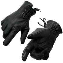 Milwaukee Leather MG7755 Women's Black Leather ’I - Touchscreen ...