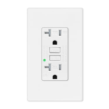 3GRACE 20 Amp GFCI Outlet, Tamper-Resistant GFI Receptacle with LED ...