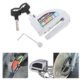 Motorcycle Heavy Duty with 110dB Water Wheel Padlock Fit for Scooter ...