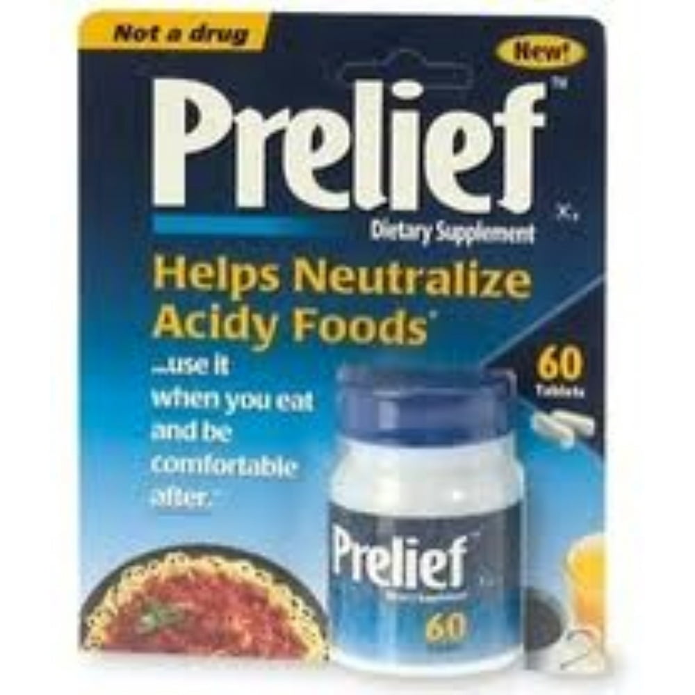 Prelief Dietary Supplement 60 ea (Pack of 3) - Walmart.com - Walmart.com
