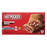 Hot Pockets Pepperoni Pizza Italian Style Seasoned Crust Snacks, 54 oz ...
