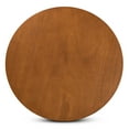 Baxton Studio Alayna Round Wood Dining Table - 35.4 Diameter - Walmart.com