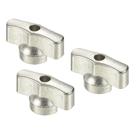 Uxcell 39x20mm Valve Control Knob, Cast Iron Tee Crank Wing Handle ...