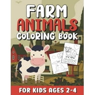 Farm Animal Coloring Book Pigs : Cute And Adorable Pigs And Piglets ...