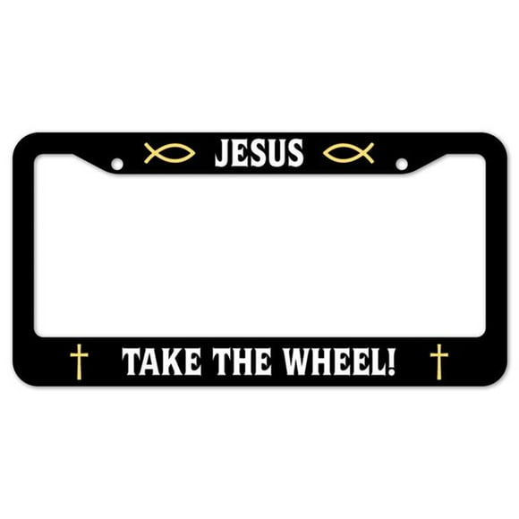 Jesus License Plate Frames