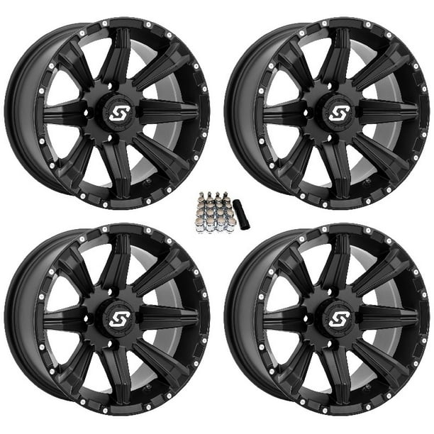 Sedona Sparx UTV Wheels/Rims Black 14" Can-Am Maverick X3 / Honda ...