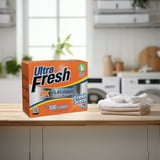 Ultra Fresh Platinum 6X Laundry Detergent Sheets with Fresh Scent, Set ...