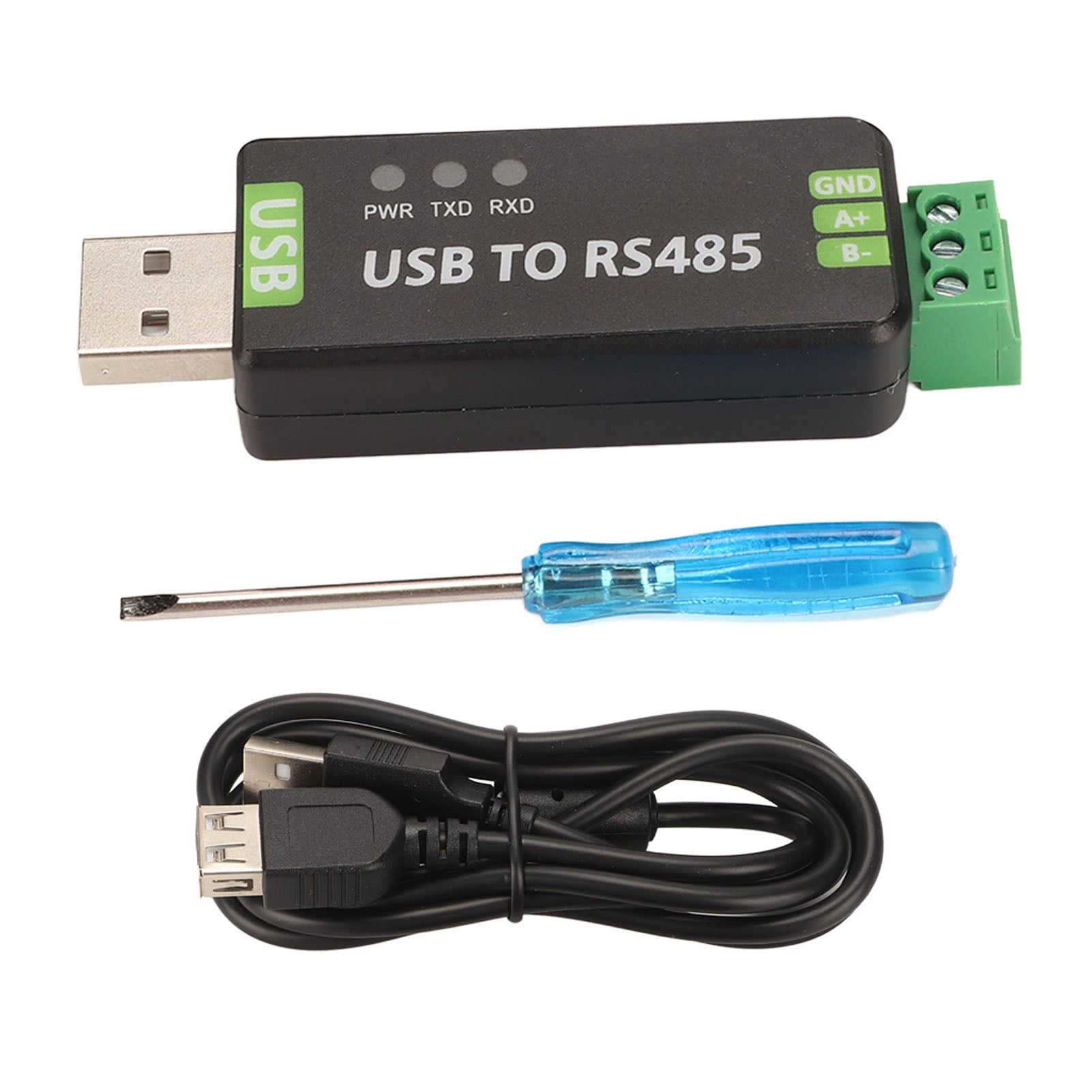Adaptador convertidor USB a RS485 Chip FT232RL Protección ESD Diodo TVS Protección múltiple ...