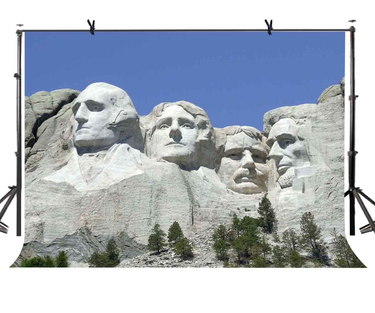 ABPHOTO Polyester 7x5ft Mount Rushmore Backdrop Mount Rushmore National ...