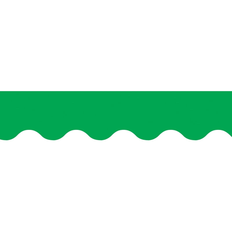 Creative Teaching Press CTP6794 Green Wavy Border - Walmart.com