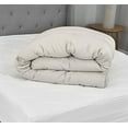 Tranquility BeComfy Soft Breathable Eco-Friendly Machine Washable Quilted Comforter, Blush, Twin ...