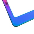 License Plate Frame Neo Chrome Aurora Electroplating Burnt Titanium ...