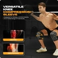 Special Essentials Knee Braces 2 Pack, Neoprene Knee Sleeves for Pain Relief, Support for ACL ...