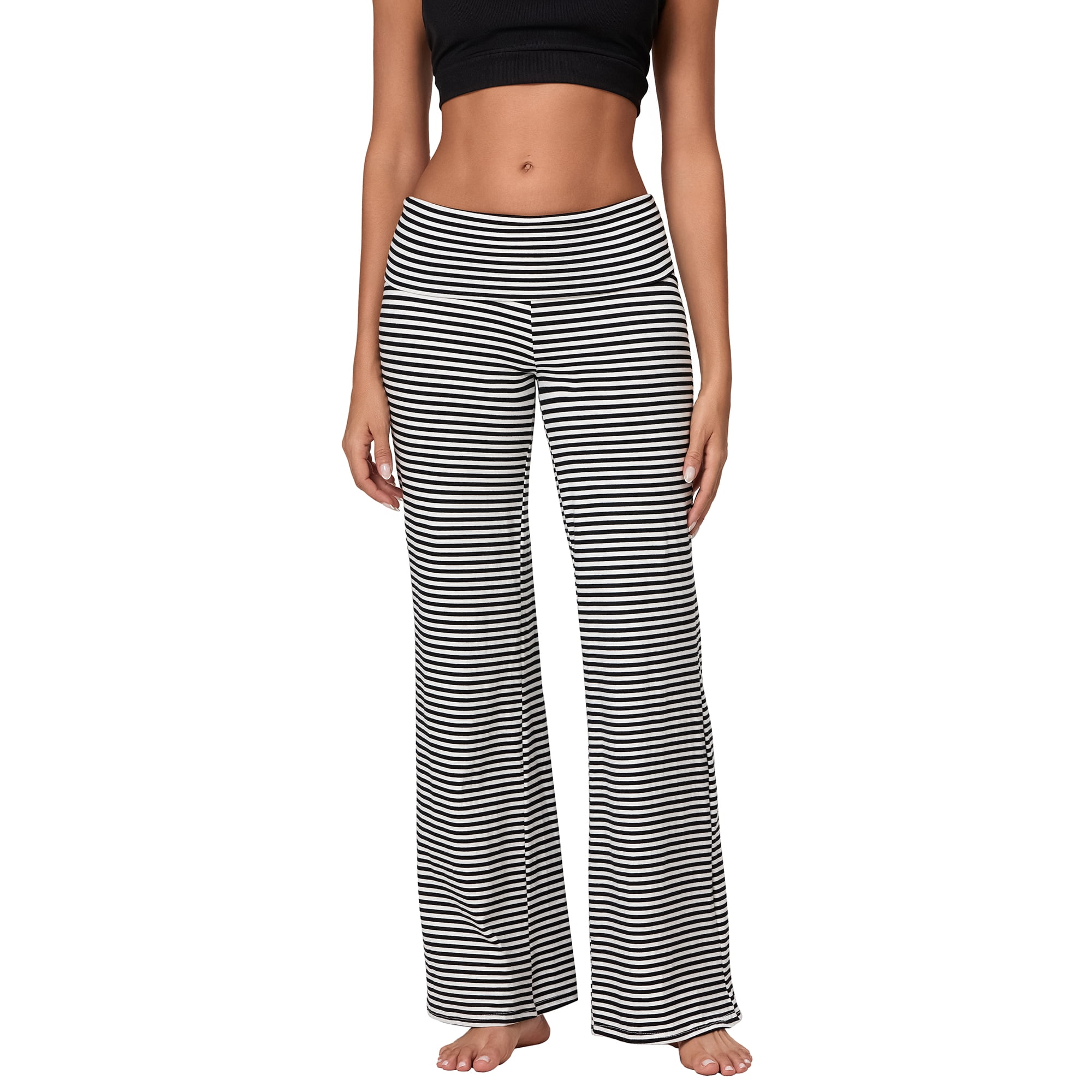 Click here for Gupgi Fold Over Yoga Pants For Women Wide Leg Trou... prices